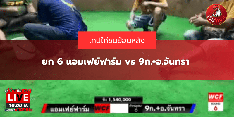 ยก 6 แอมเฟย์ฟาร์ม vs 9ก.+อ.จันทรา ชิง 4,400,000 บาท Webkaichon.net